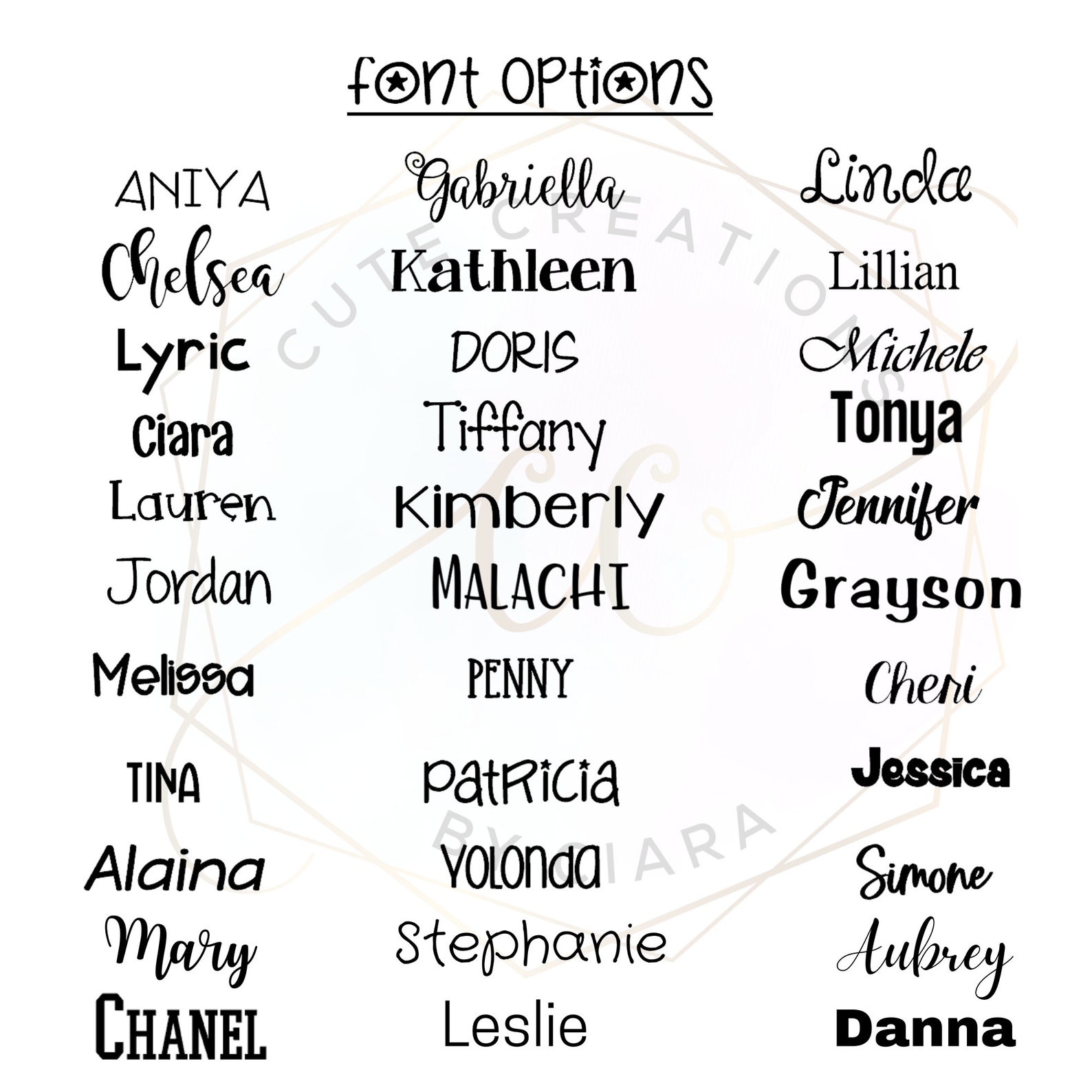 Add On Personalized Name Decal - Etsy