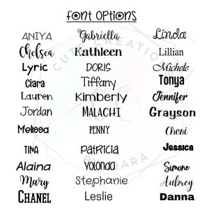 Add On- Personalized Name Decal - Etsy