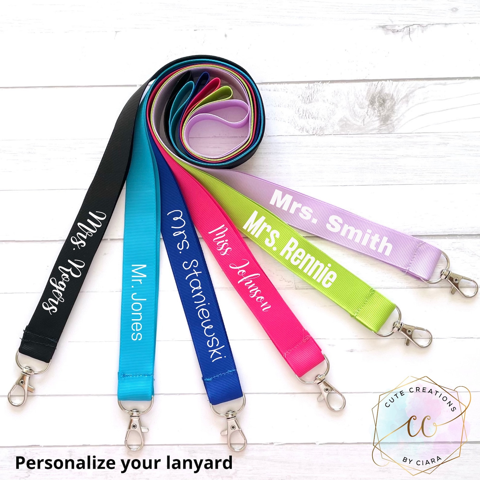 Personalized Teacher Lanyards/teacher Lanyard Gift/lanyards for ...