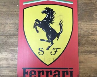 Ferrari Sign - Etsy