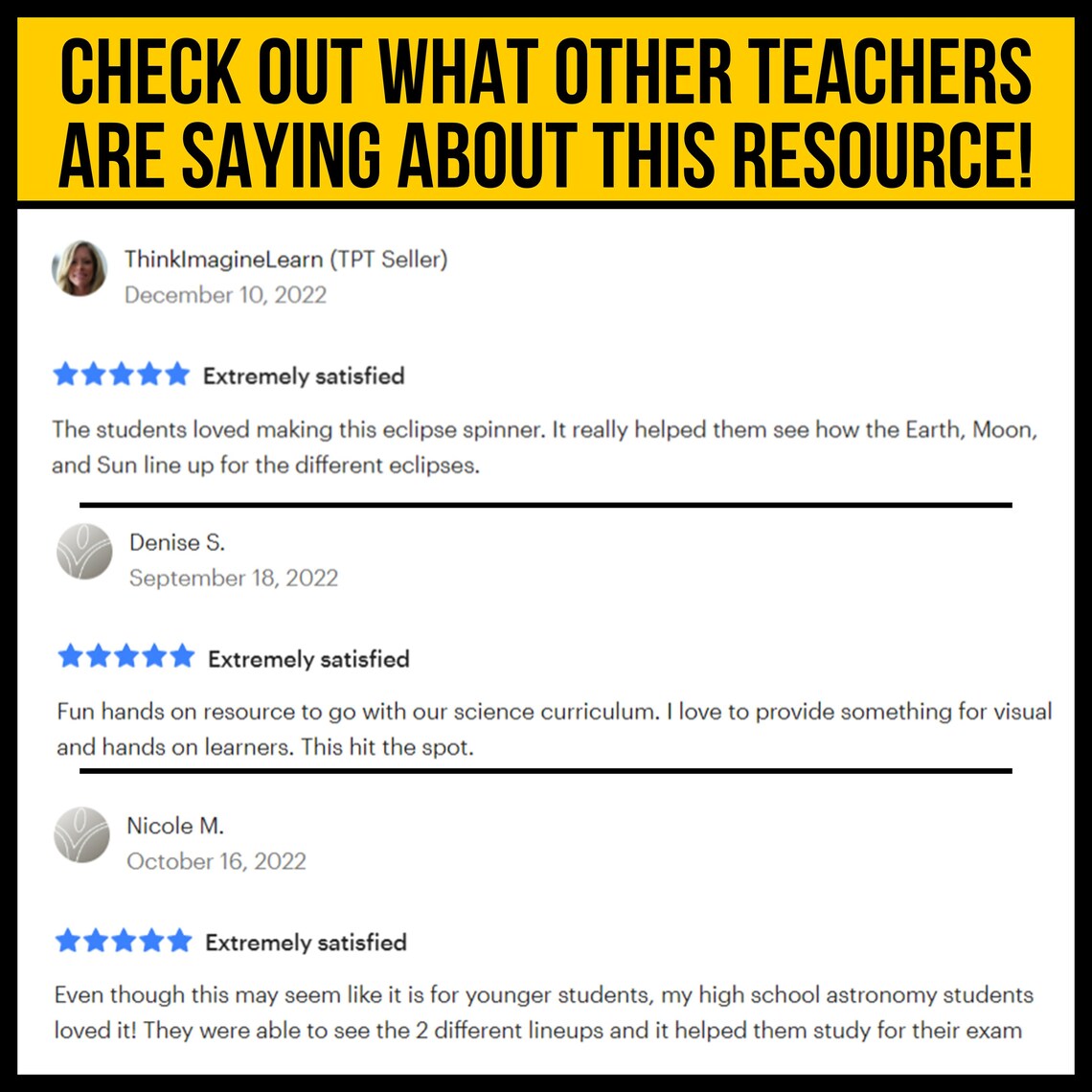 Solar and Lunar Eclipse Educational Craft Activity Spinner Science Printable Solar Eclipse 2024 ...