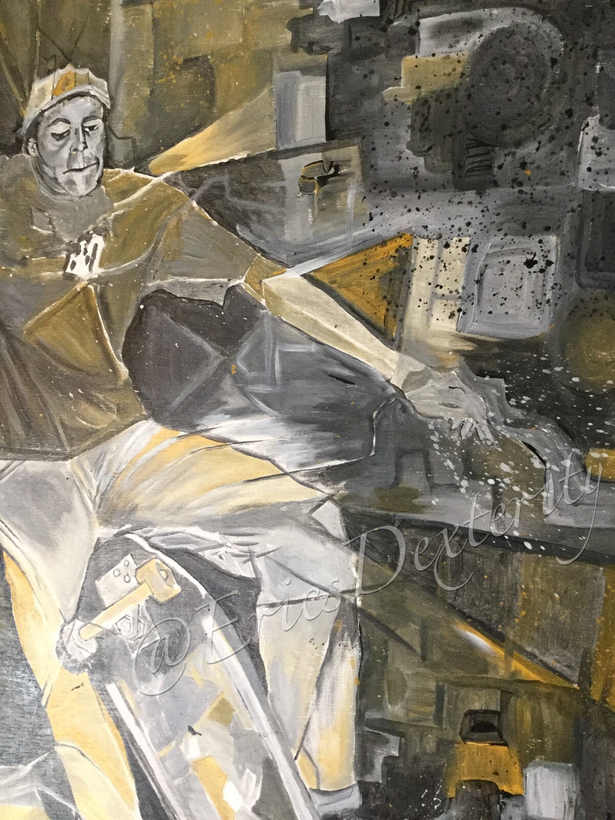 Ray Barbee No Comply Painting - Etsy