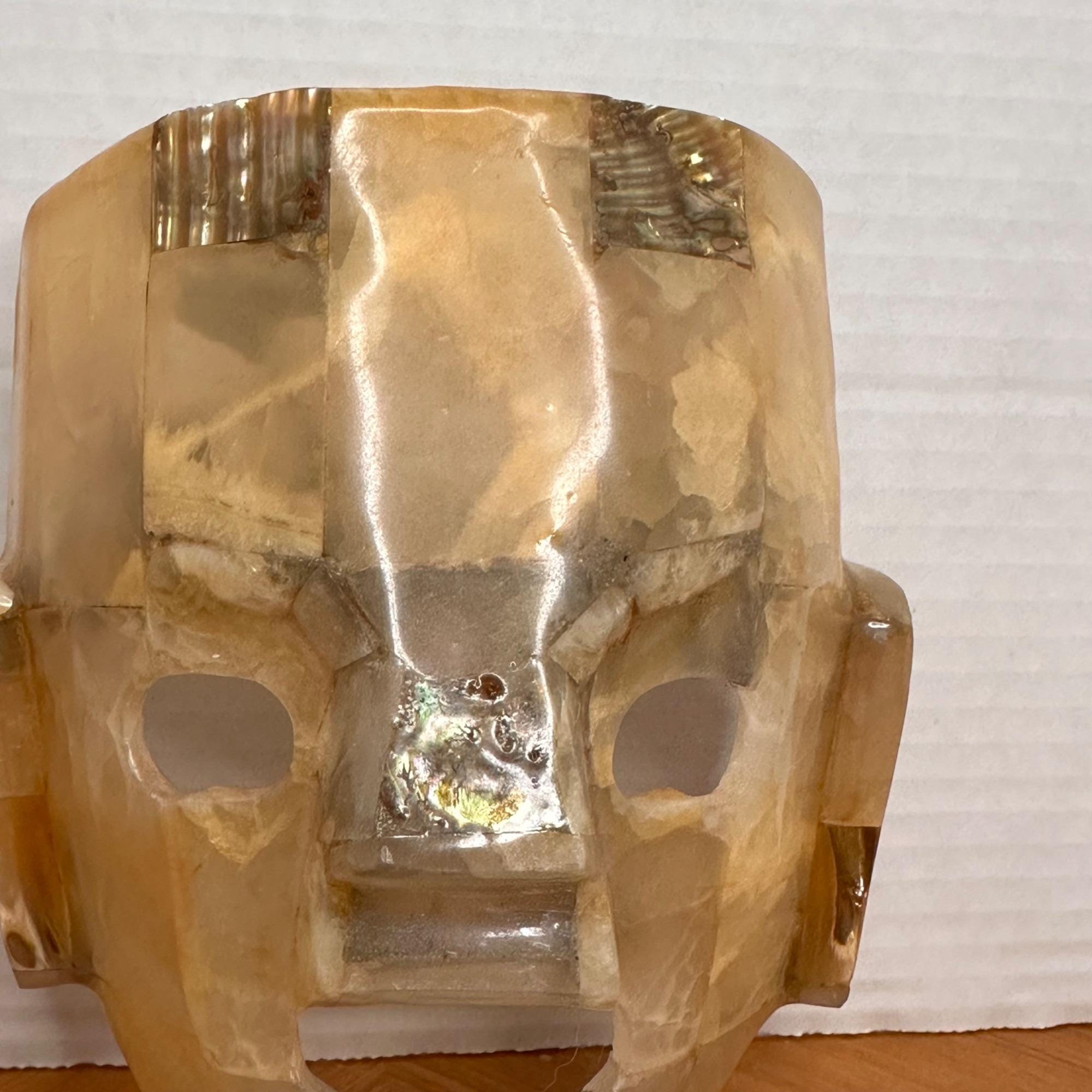 Aztec Mask Teotihuacan Funerary Mosaic Mask Mexican Cultural Artifact ...