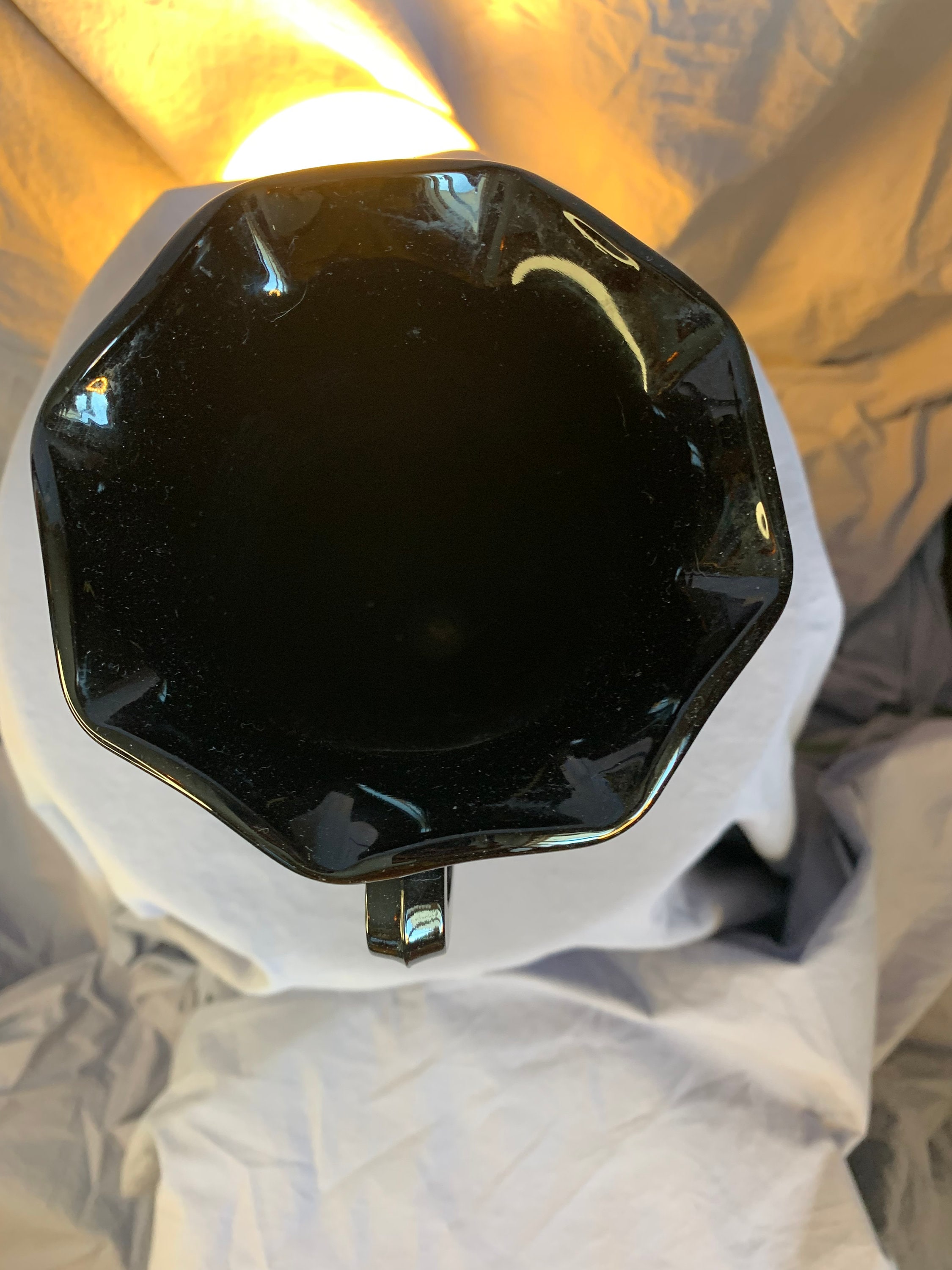 LE Smith Dancing Maidens Nymphs Black Amethyst Glass Trophy Vasr - Etsy