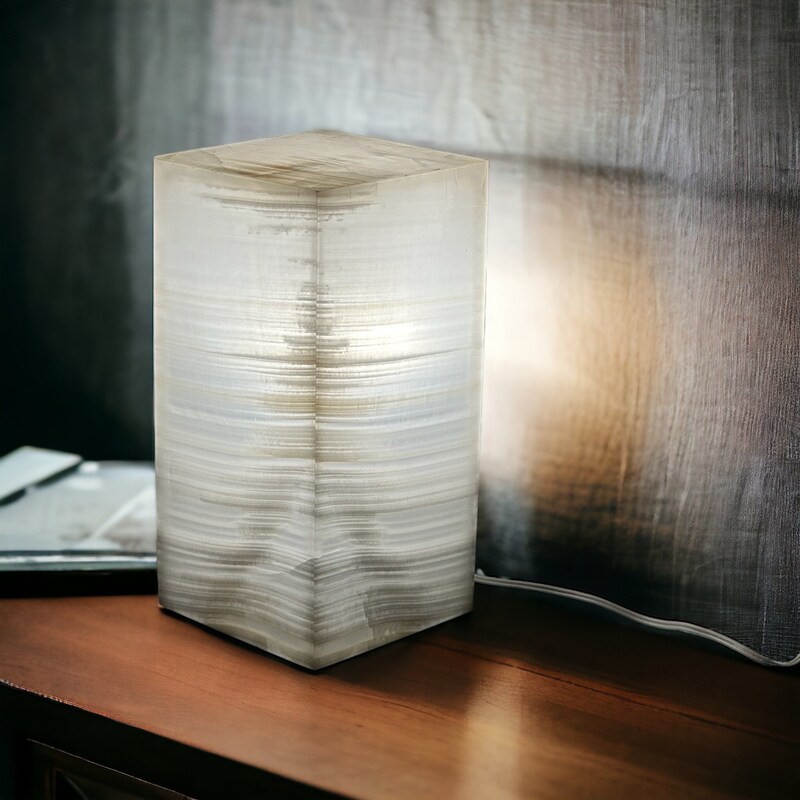 Stone Lamp - Etsy