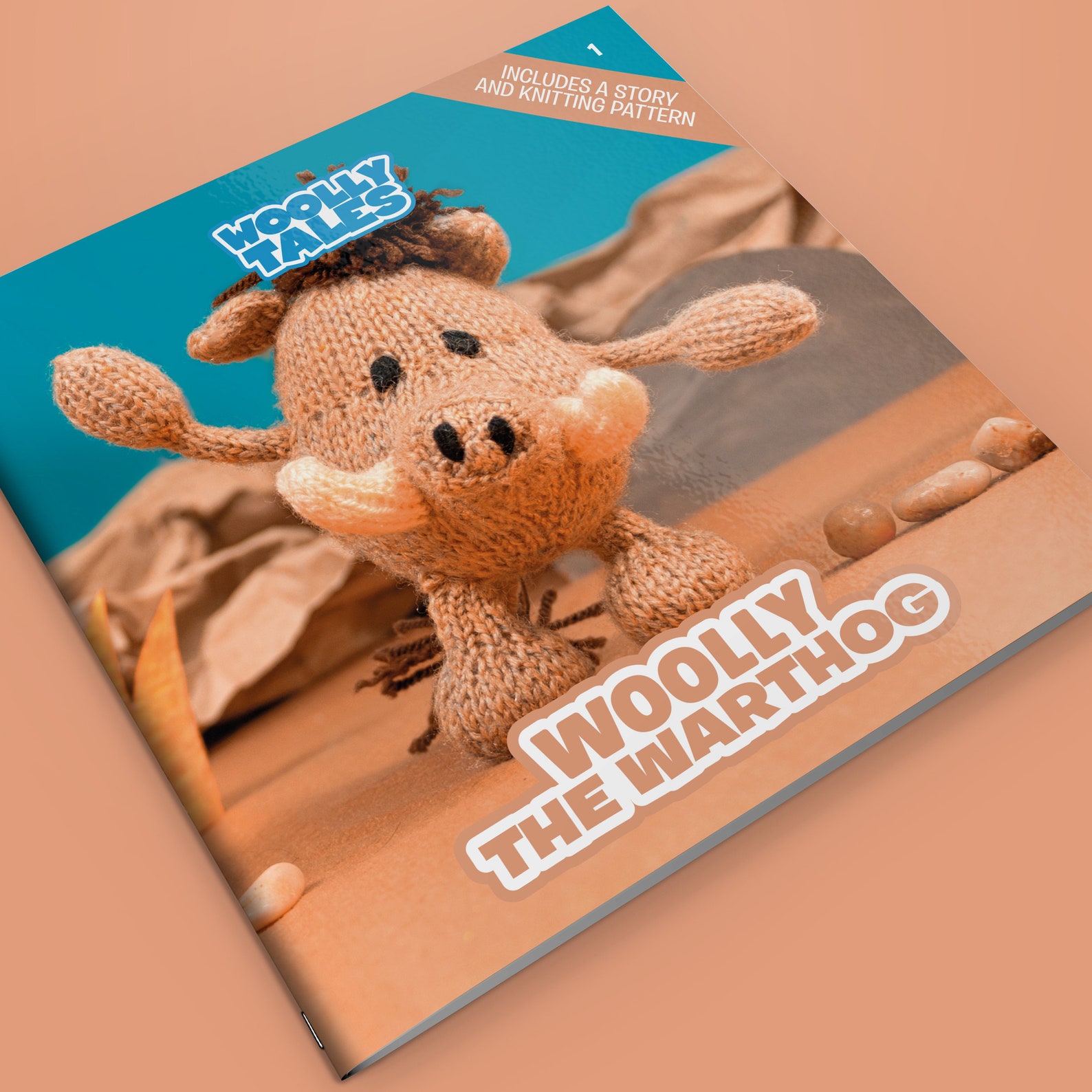 Woolly Tales: Woolly the Warthog - Picture Book and Knitting Pattern ...