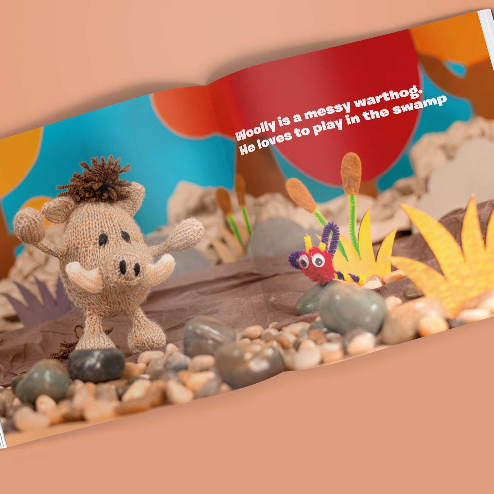 Woolly Tales: Woolly the Warthog - Picture Book and Knitting Pattern ...