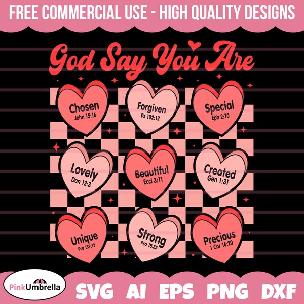 Christian Valentine Svg - Etsy