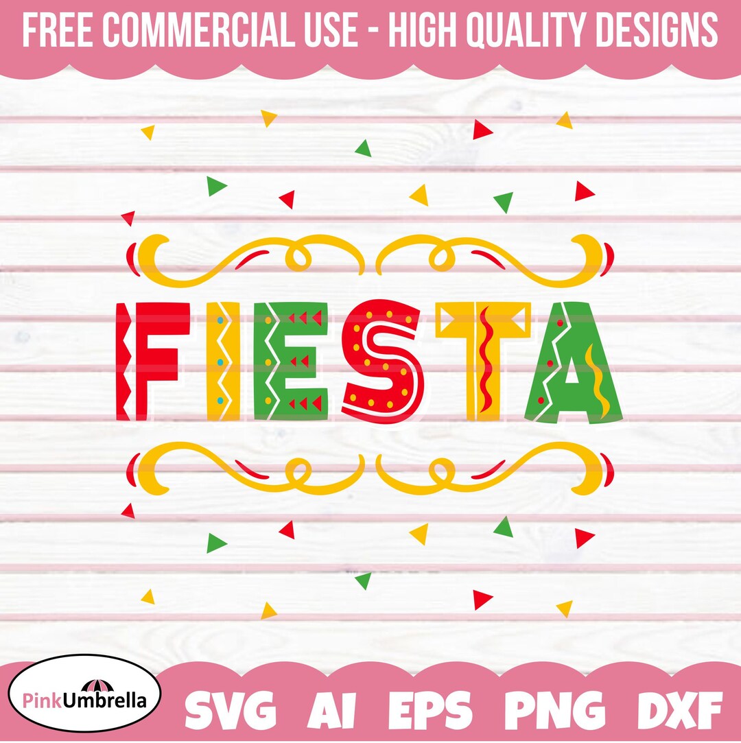 Fiesta SVG, Cinco De Mayo Svg, Sombrero Svg, Margarita Svg, Mexican Hat ...