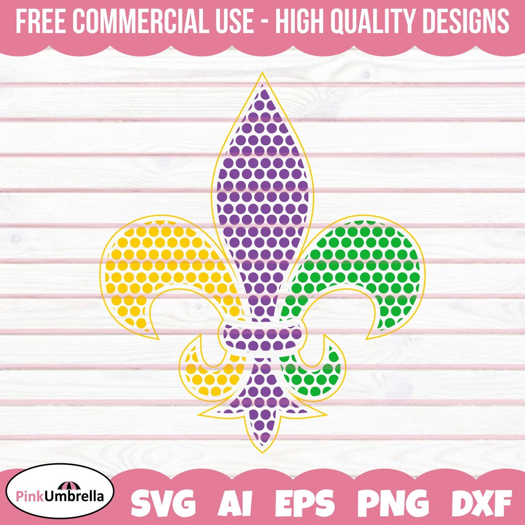 Fleur De Lis Svg, Mardi Gras Svg, Nola Svg, Laissez Les Bon Temps ...
