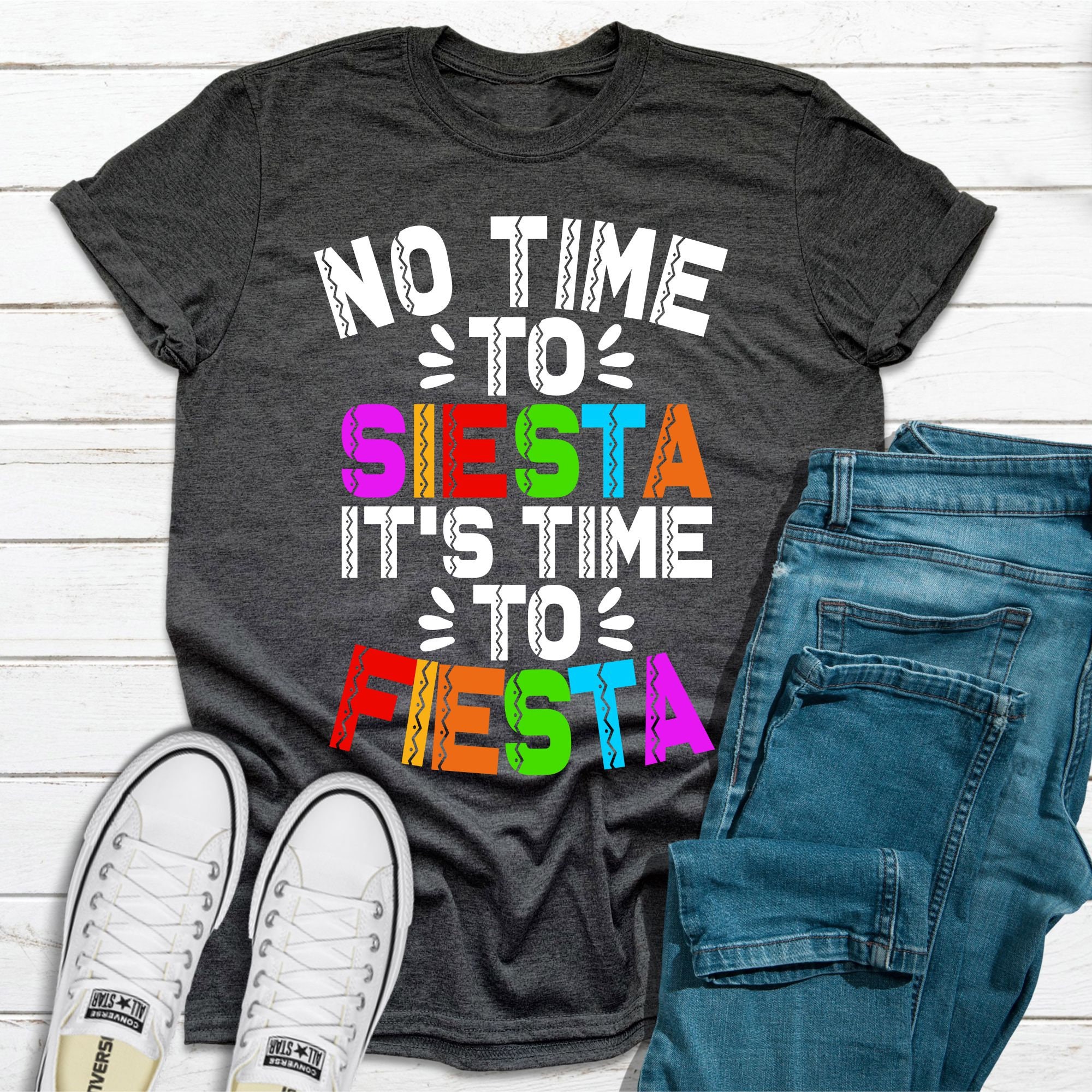 No Time to Siesta It's Time to Fiesta Svg Cinco De Mayo - Etsy