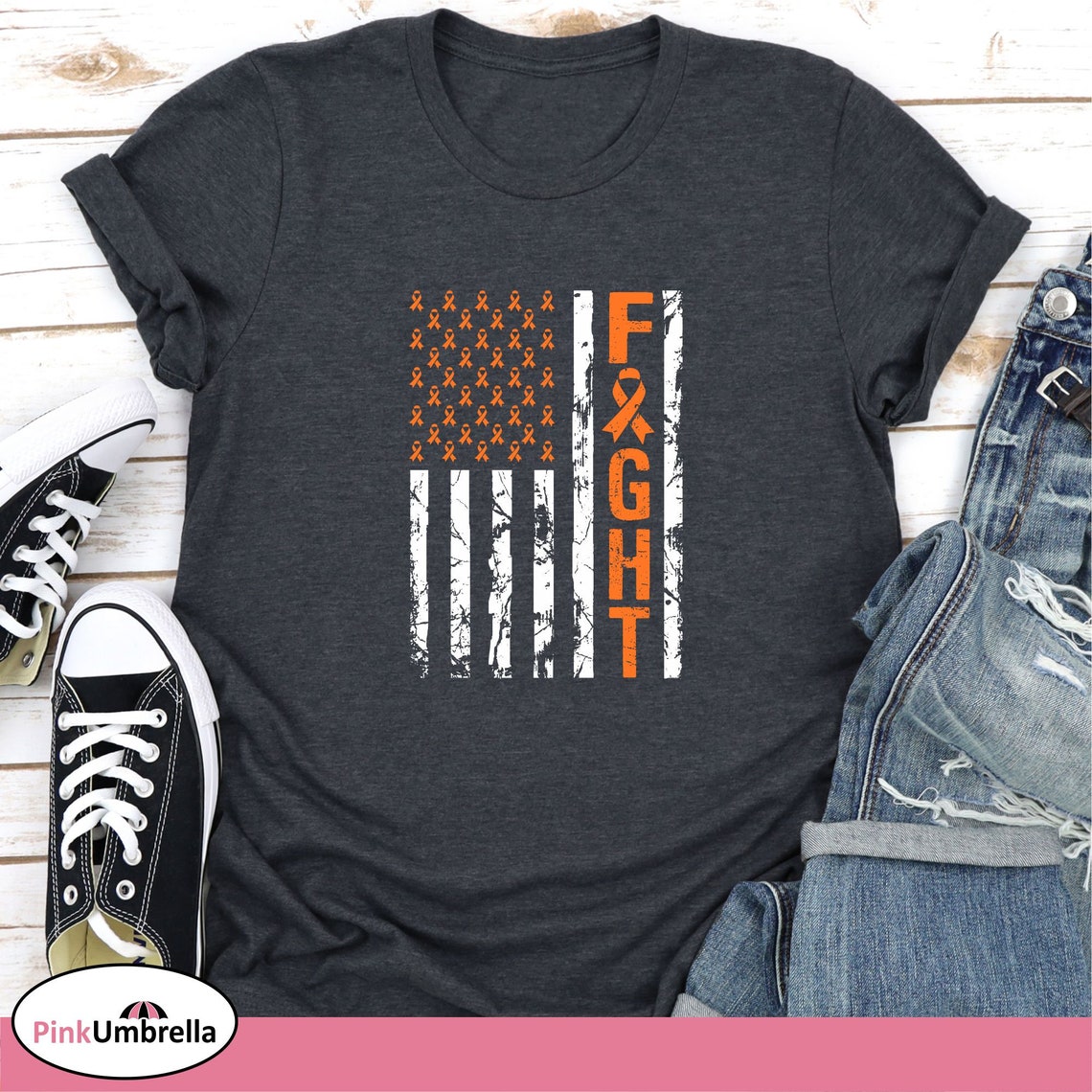 Leukemia Cancer Fight USA Flag Svg Cancer Ribbon SVG - Etsy