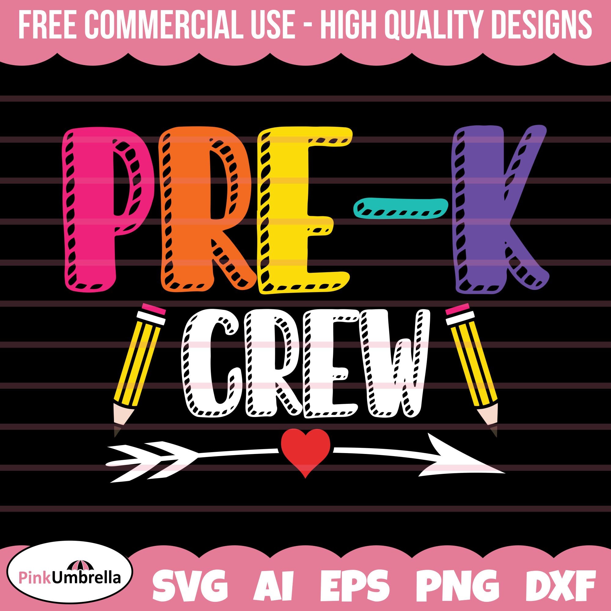 Pre-k Crew Svg Pre-k Squad Pre-k Svg Back to School Svg - Etsy Norway