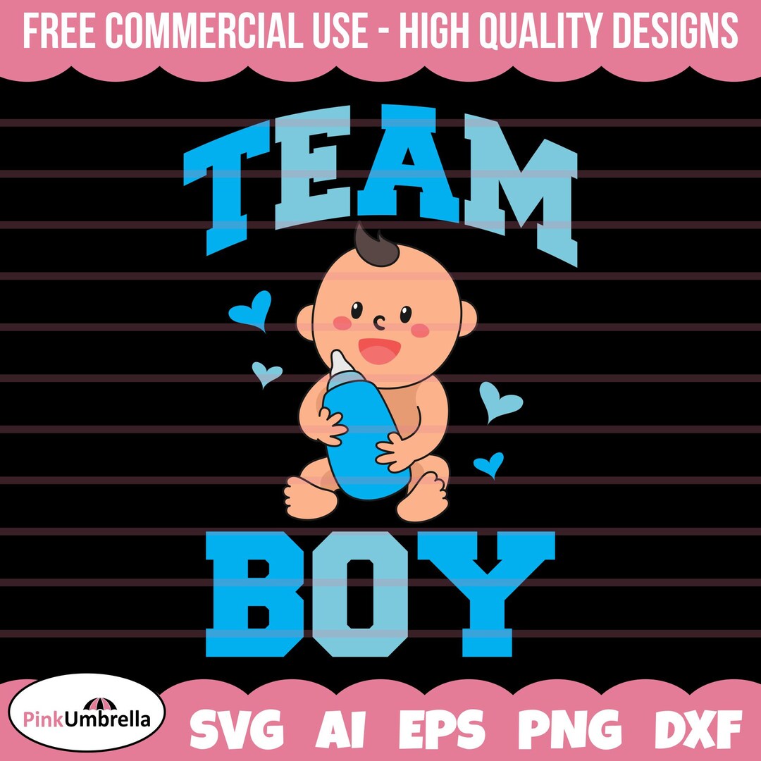 Buy Team Blue Svg, Gender Reveal Svg Png, Gender Svg, Baby Svg, Girl or ...