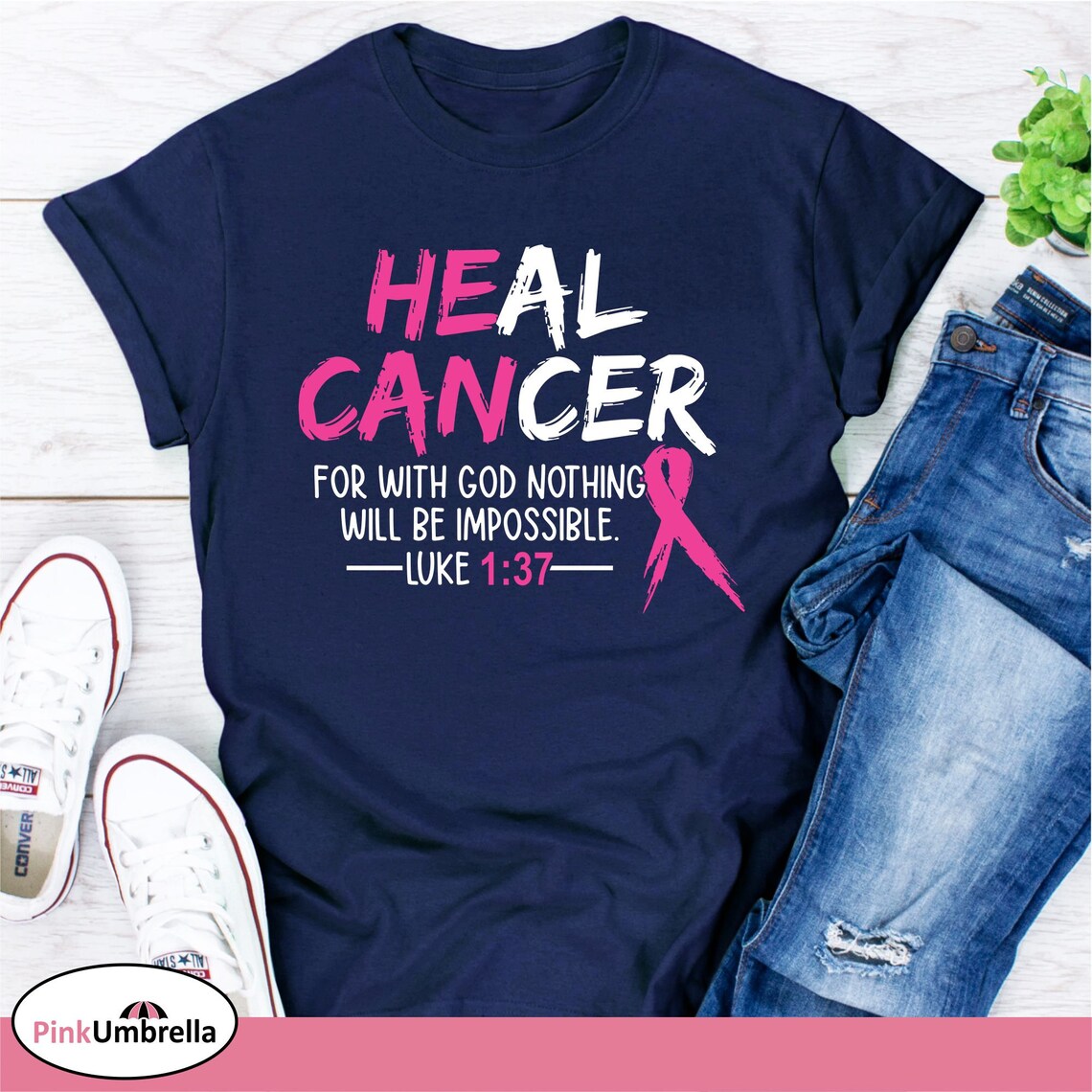 He Can Heal Breast Cancer Svg Breast Cancer Png Breast - Etsy