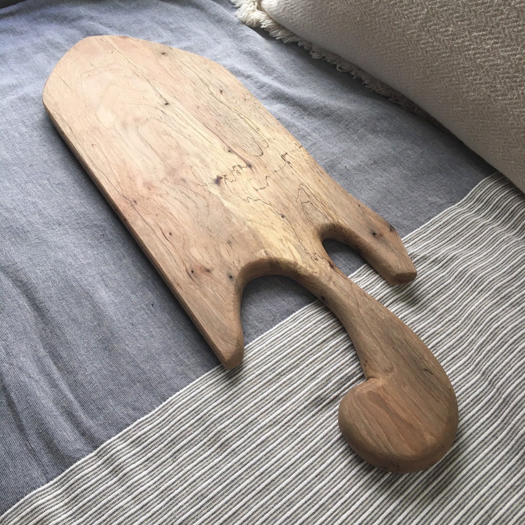 Spalted Pecan Wood With Purple Heart Wood Inlays Food Safe Charcuterie ...