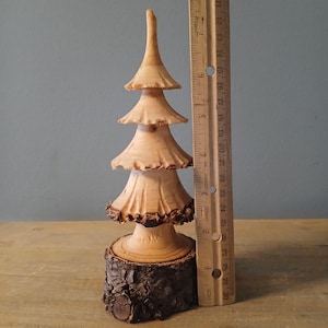 Wood Alpine Winter Tree Douglas Fir - Etsy
