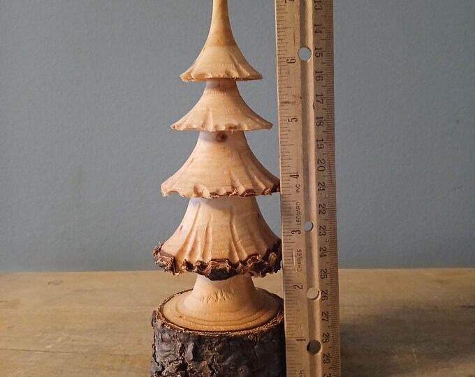 Wood Alpine Winter Tree Douglas Fir - Etsy