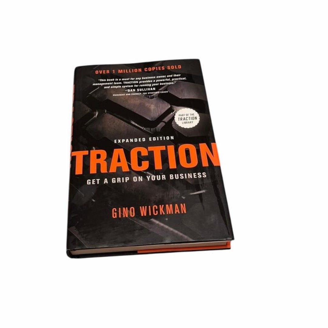 Traction by Gino Wickman – Expanded Edition Hardcover – Business ...