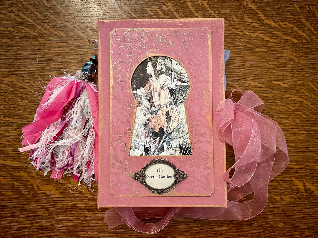 Handmade the Secret Garden Journal - Etsy