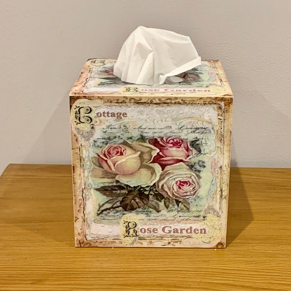 Shabby Chic Kleenex Box - Etsy