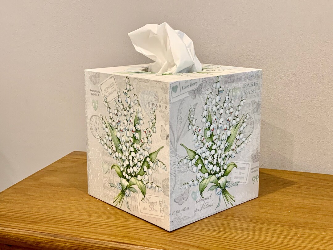 Lily of the Valley - Tissue Box Cover / Tissue Box Holder / Tissue Box ...