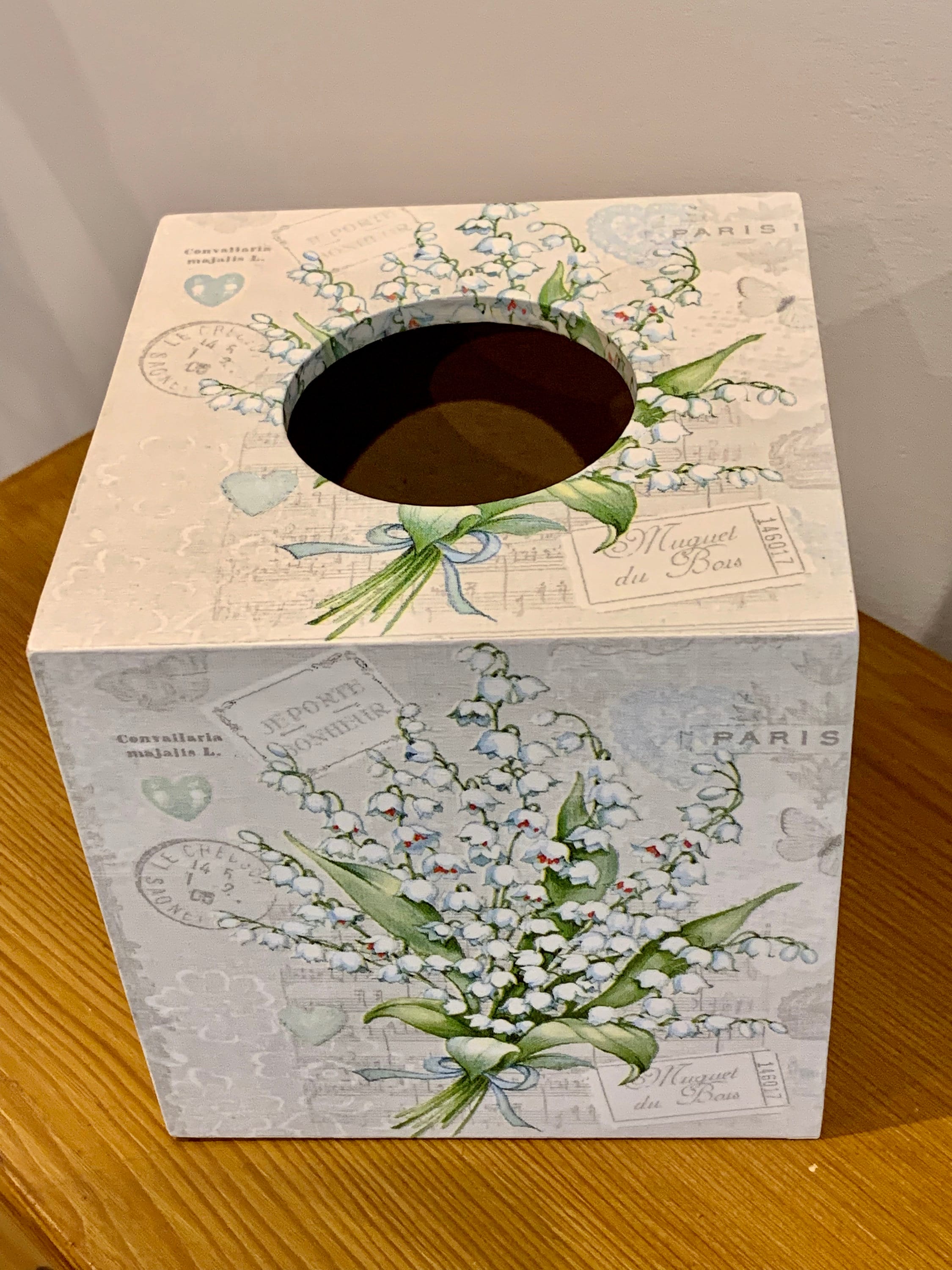 Lily of the Valley - Tissue Box Cover / Tissue Box Holder / Tissue Box ...