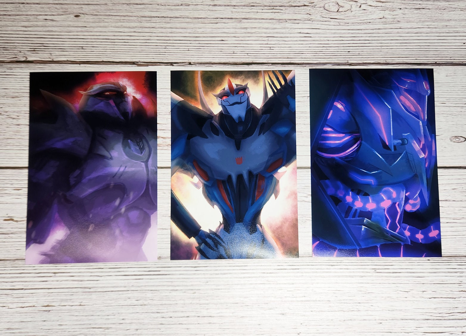 Transformers Prime Decepticons 4x6 Prints Megatron, Starscream ...