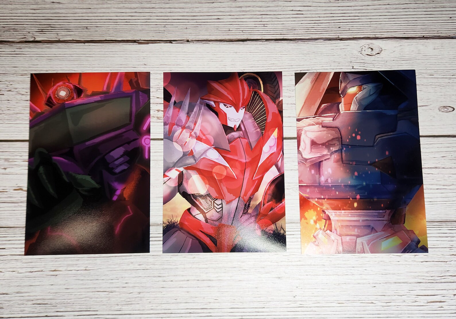 Transformers Prime Decepticons 4x6 Prints - Megatron, Starscream ...