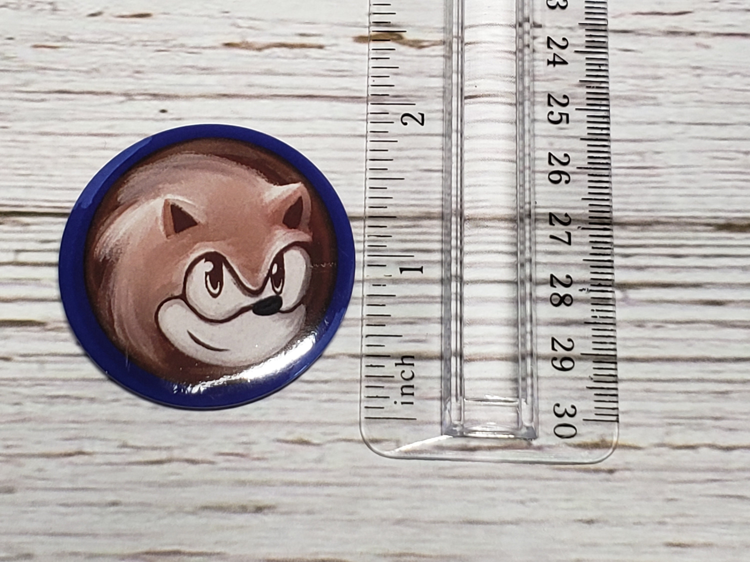 Sonic the Hedgehog 2 Movie Circle and Heart Latte Pinback Buttons ...