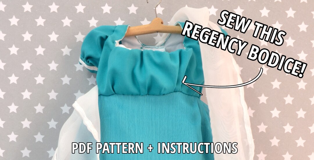 Regency Bodice (2 in 1!) Sewing Pattern - for Iplehouse JID (old Body ...