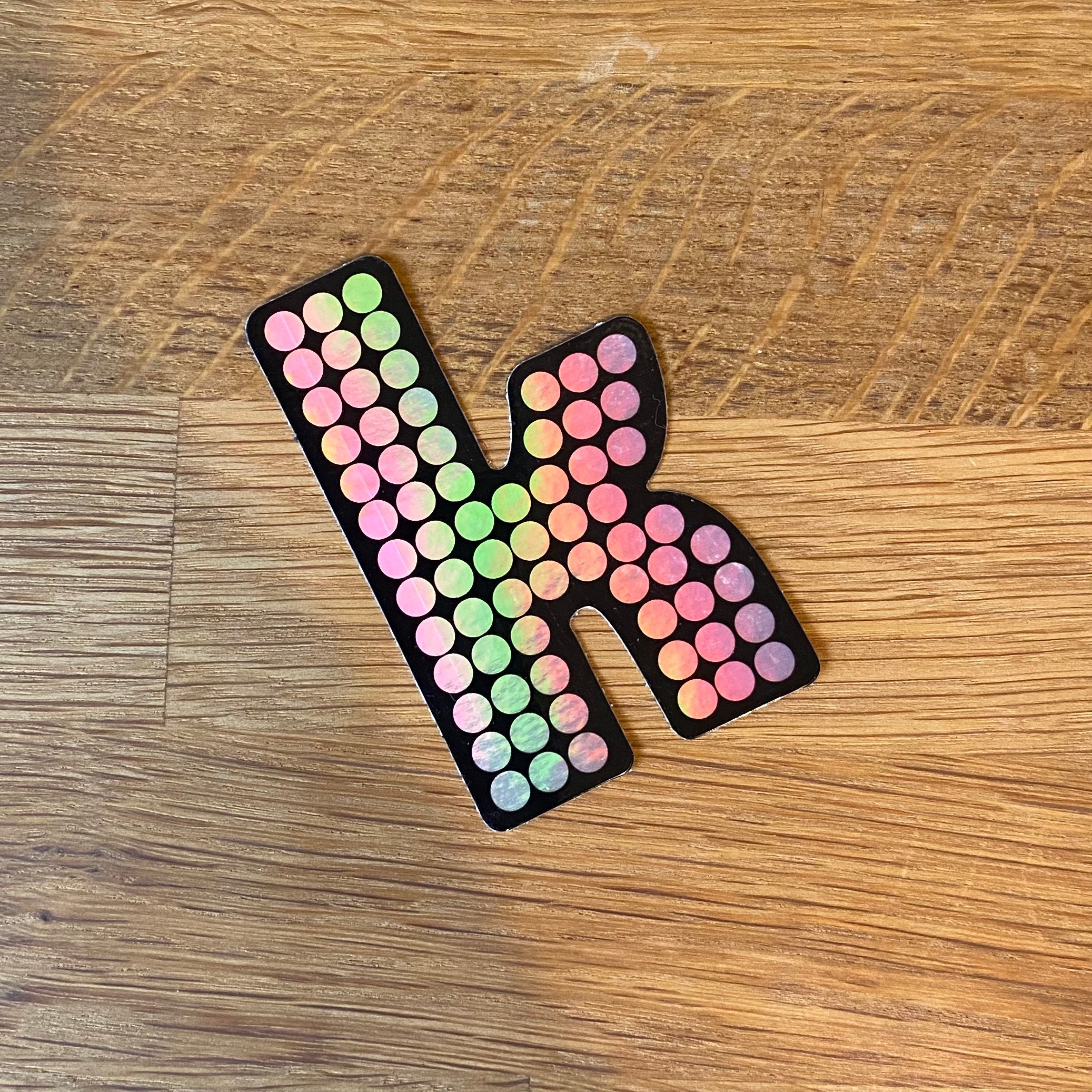 The Killers K Logo & Lightning Battle Bolt Holographic Vinyl - Etsy