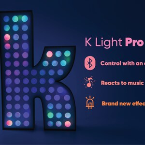 The Killers Inspired K Light Pro | USB Desk Light | Brandon Flowers ...