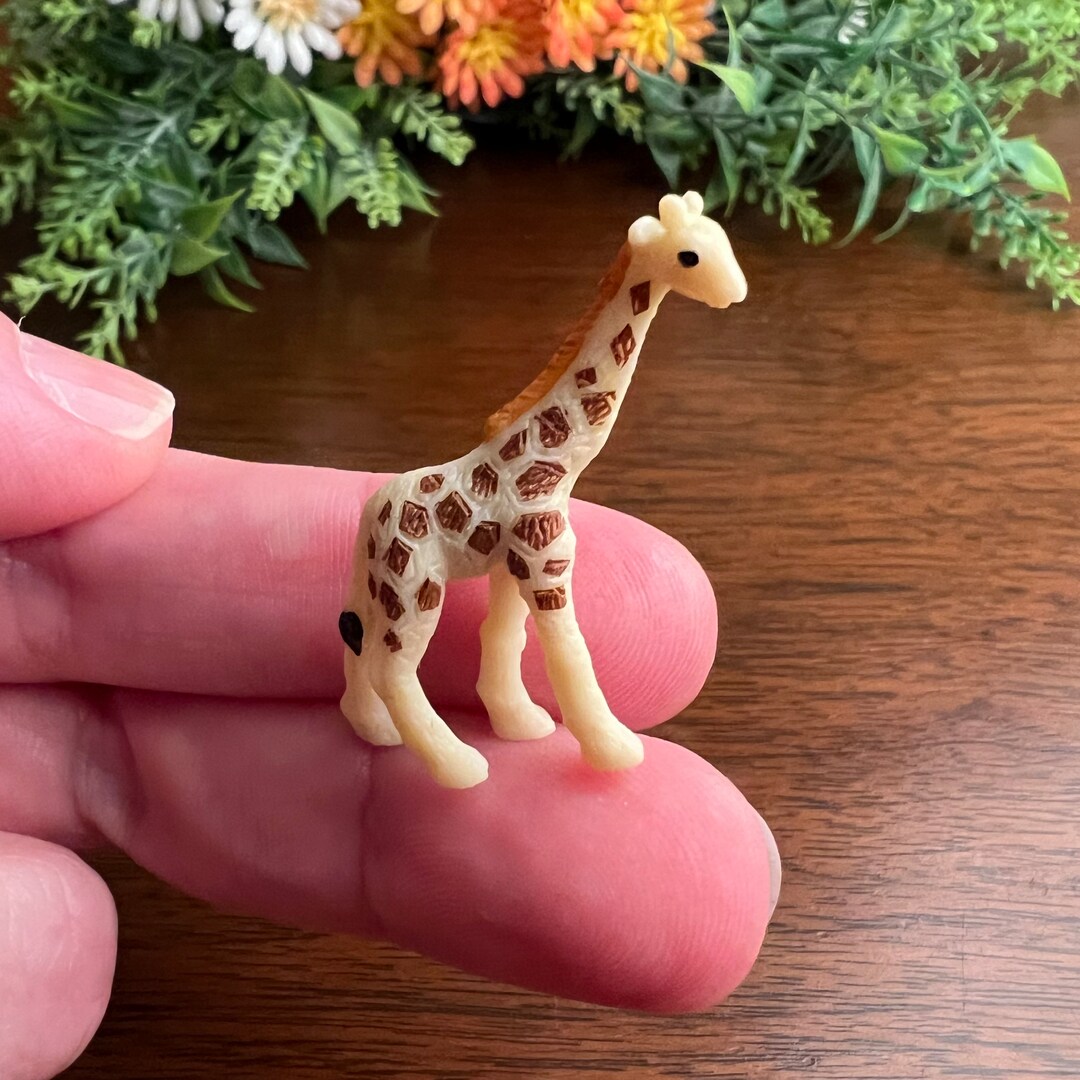 Dollhouse Miniature Giraffe Tiny Giraffe Good Luck Minis - Etsy
