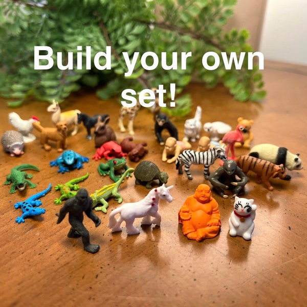 Miniature Animals - Etsy