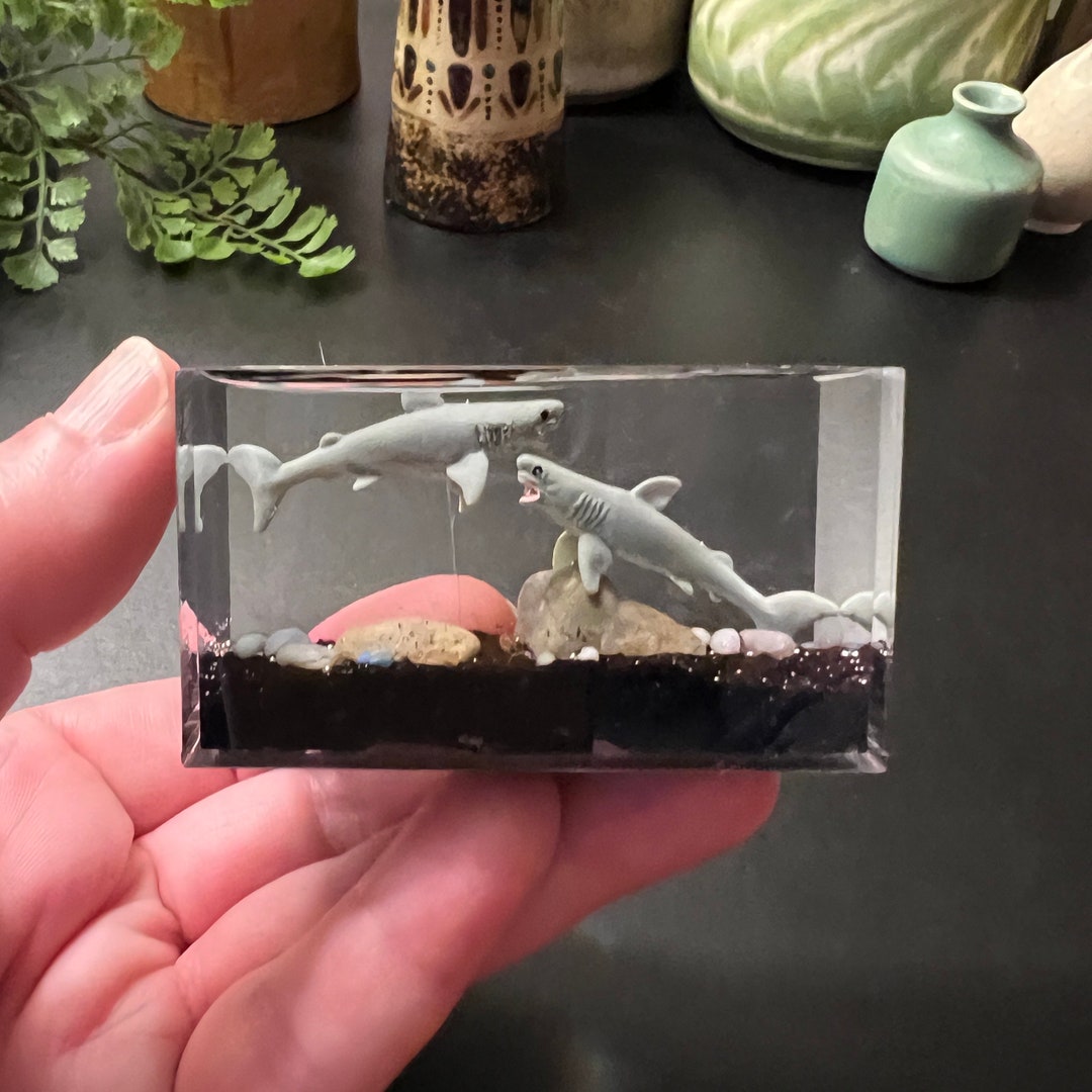 K9 Crystal Aquarium Great White Shark Underwater World