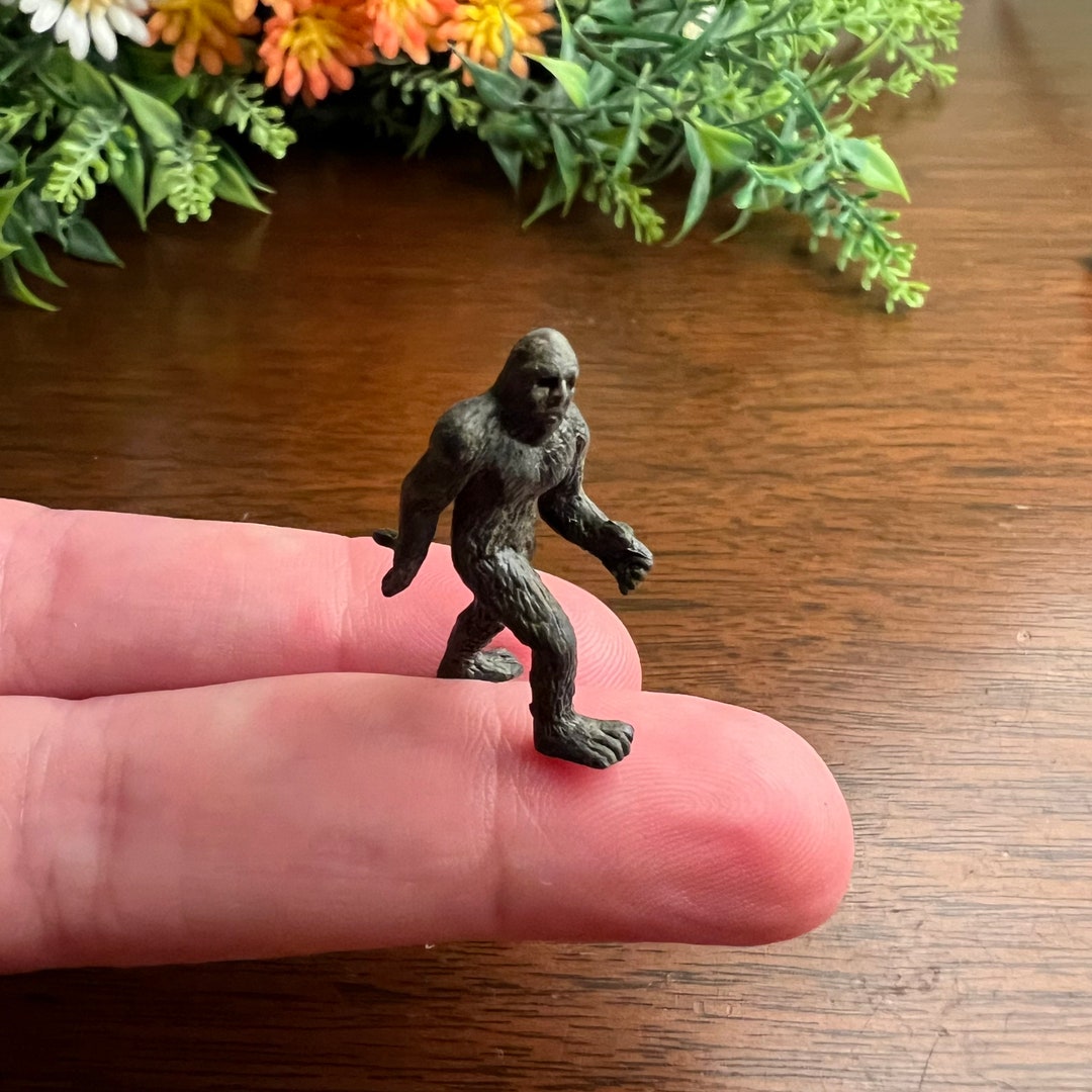 Multi-scale Dollhouse Miniature Bigfoot, Saskwatch, Tiny Bigfoot, Good ...
