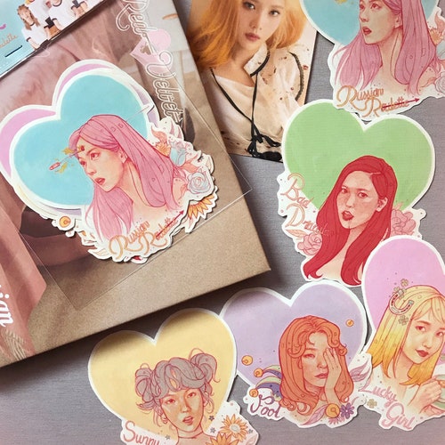 IU Sticker Uaena Sticker Dlwlrma Sticker KPOP Sticker | Etsy