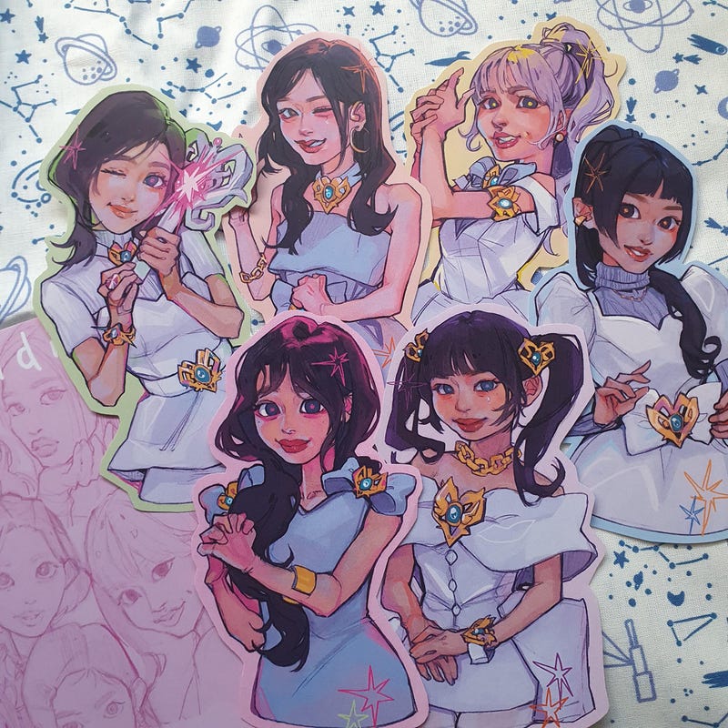 Kpop Stickers - Etsy