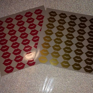Lip Gloss Labels. Lip Gloss Stickers. Lip Stickers - Etsy