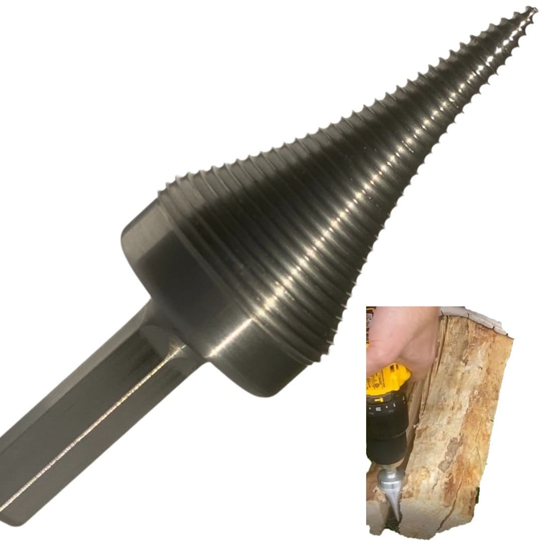SCREW WOOD SPLITTER Steel Splitter Screw Wood Splitter - Etsy Canada