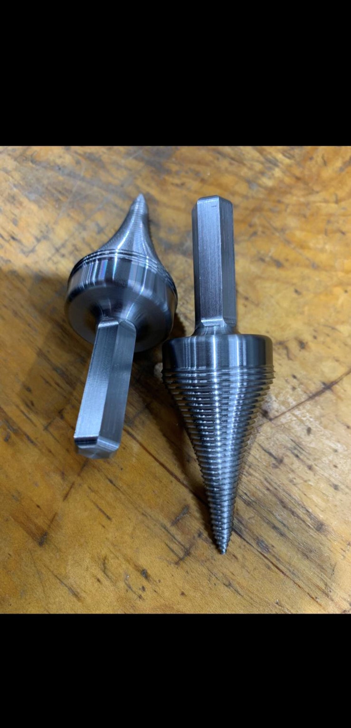 SCREW WOOD SPLITTER Steel Splitter Screw Wood Splitter - Etsy Canada