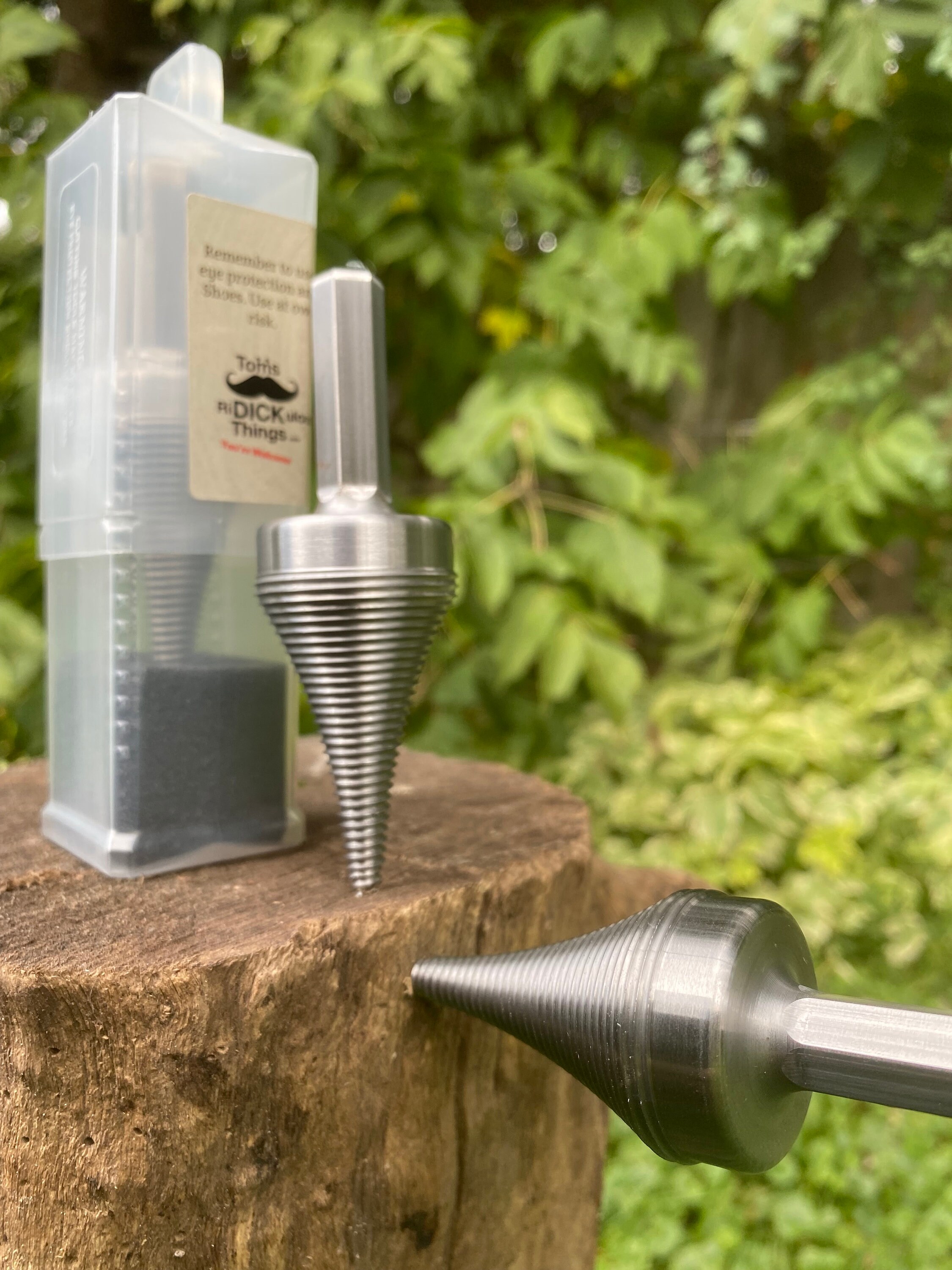 SCREW WOOD SPLITTER Steel Splitter Screw Wood Splitter - Etsy Canada