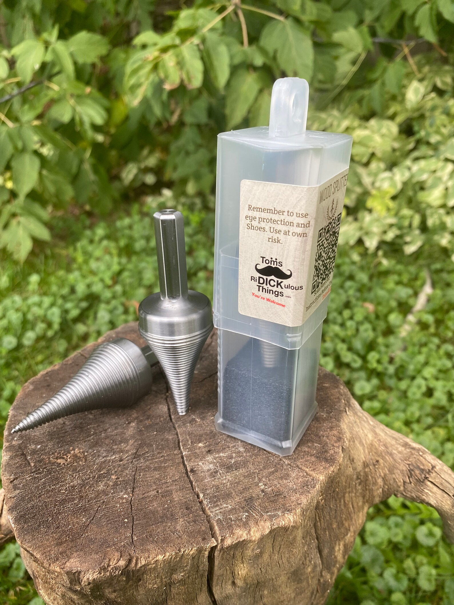 SCREW WOOD SPLITTER Steel Splitter Screw Wood Splitter - Etsy Canada