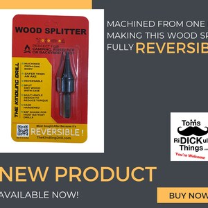 SCREW WOOD SPLITTER, Steel Splitter, Screw Wood Splitter Hardware Steel ...