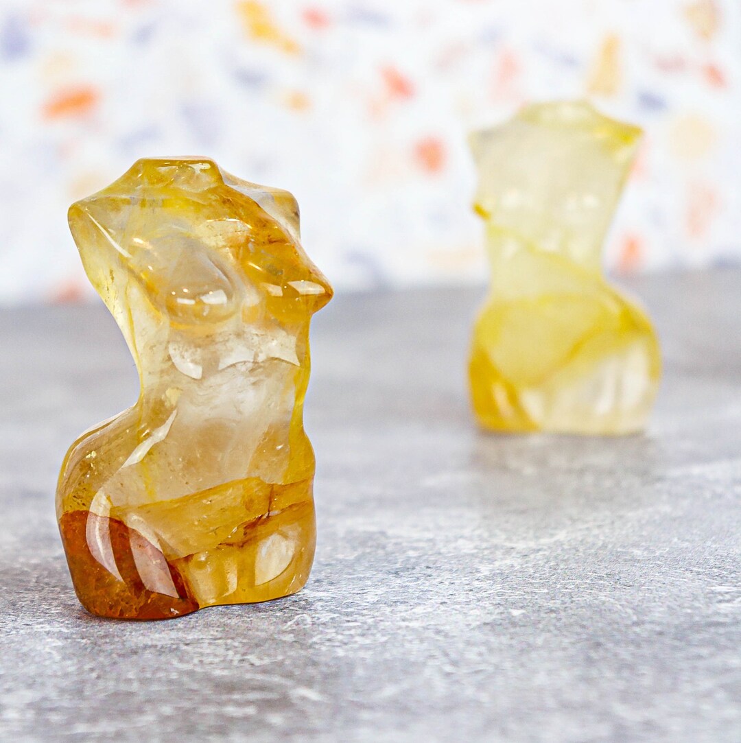 ONE Large Golden Healer Goddess Golden Healer, Quartz, Fire, Female ...