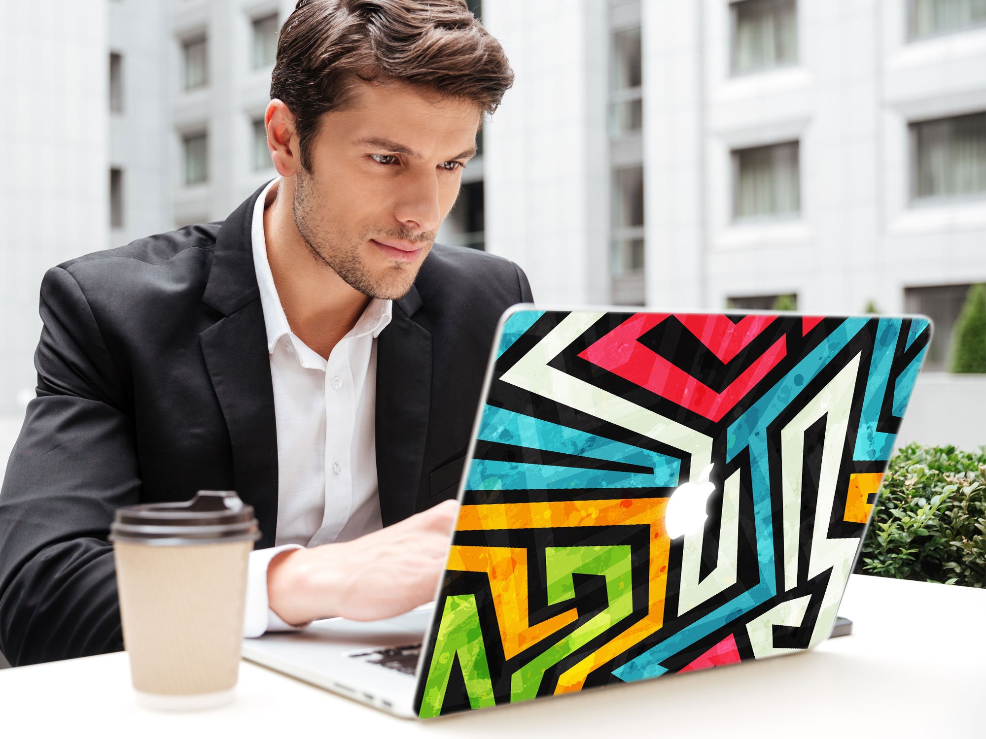 Abstract Seamless Graffiti Skin for Macbook Graffiti Pro 15 - Etsy