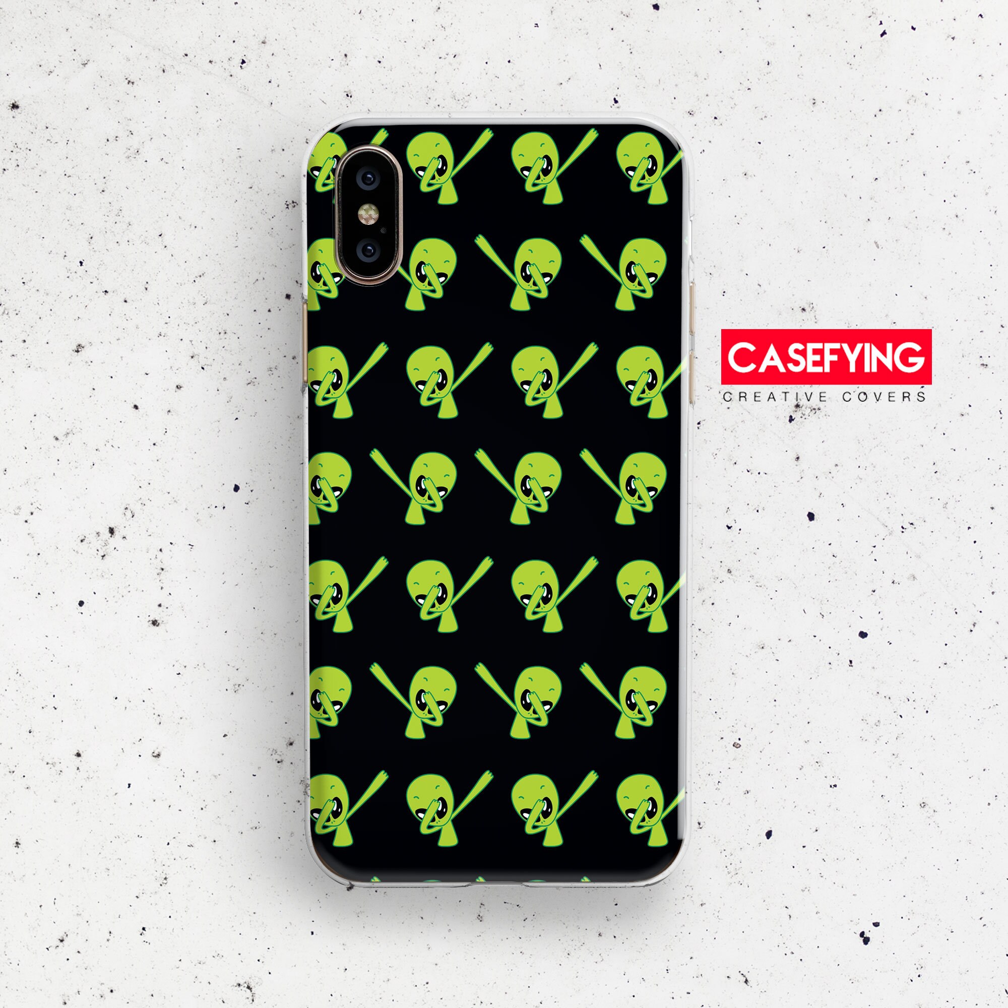 Trendy Alien Dab Print for Alien Pattern Xs Max Dab Gift for - Etsy