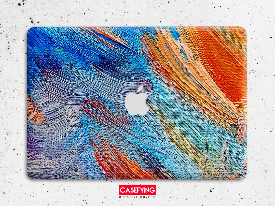 Colorful Oil Painting , Print for MacBook Case MacBook 16 Pro M1 ...