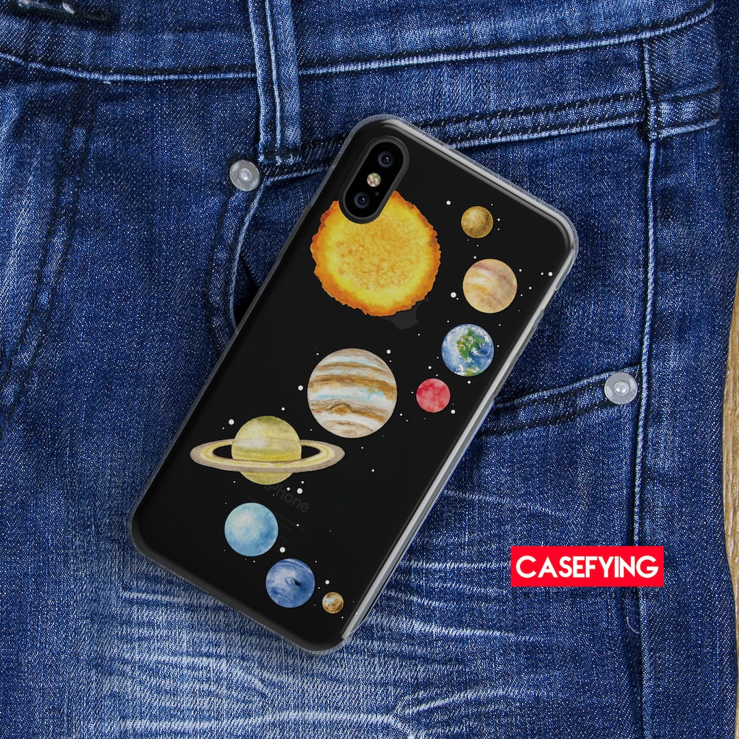 Solar System Art , Print for Nasa Phone Covers Earth iPhone 5 Space S9 ...